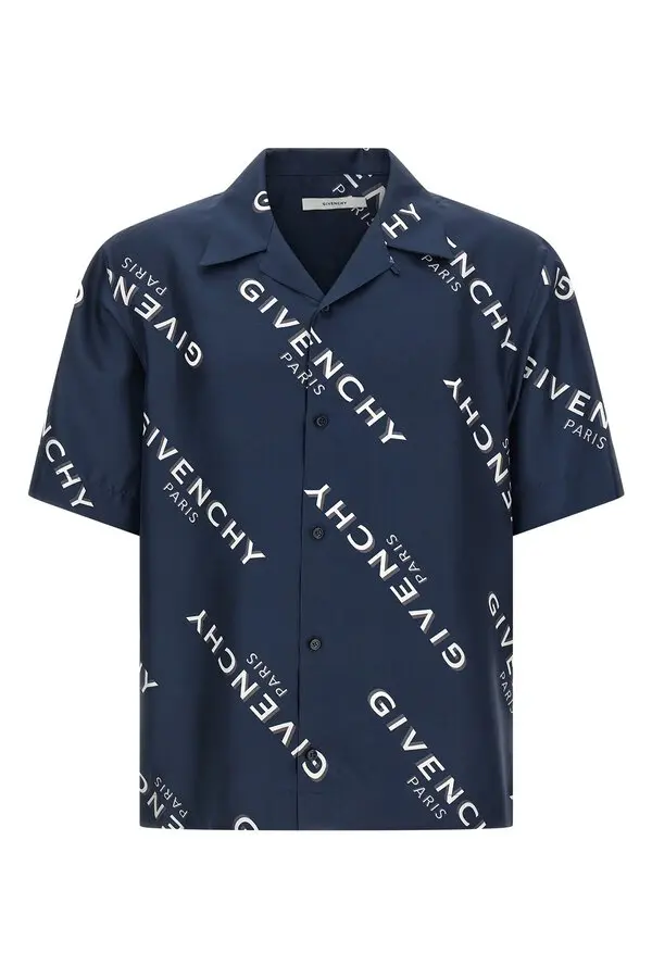Givenchy Shadow' Shirt - Blue