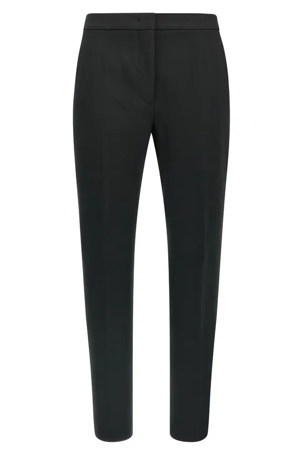 Max Mara Pegno Viscose Jersey Pants - Black