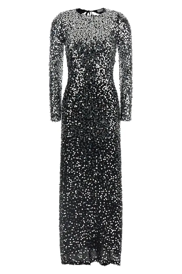 Rabanne Sequin Dress - Black