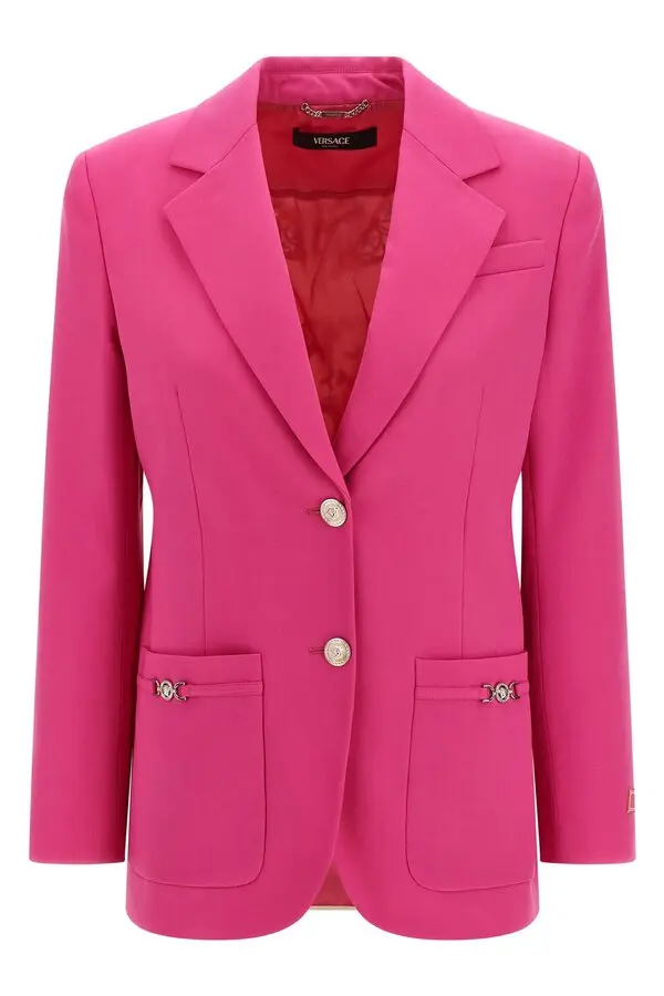 Versace Underwater Barocco Blazer - Fuchsia