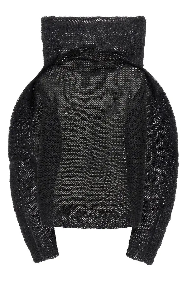 Issey Miyake Panini Wool And Alpaca Yarn Blend Top