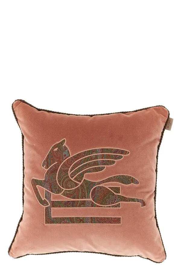 Etro Pegaso' Cushion - Pink