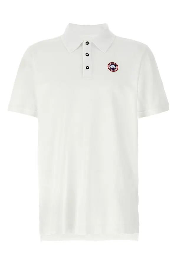 Canada Goose Beckley' Polo Shirt - White