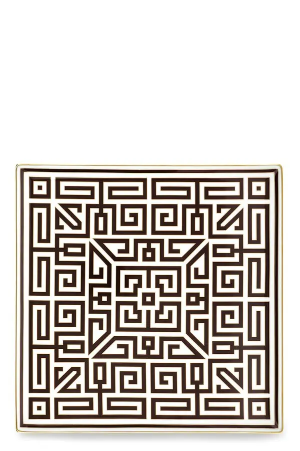 GINORI 1735 Labirinto Square Centerpiece - Brown