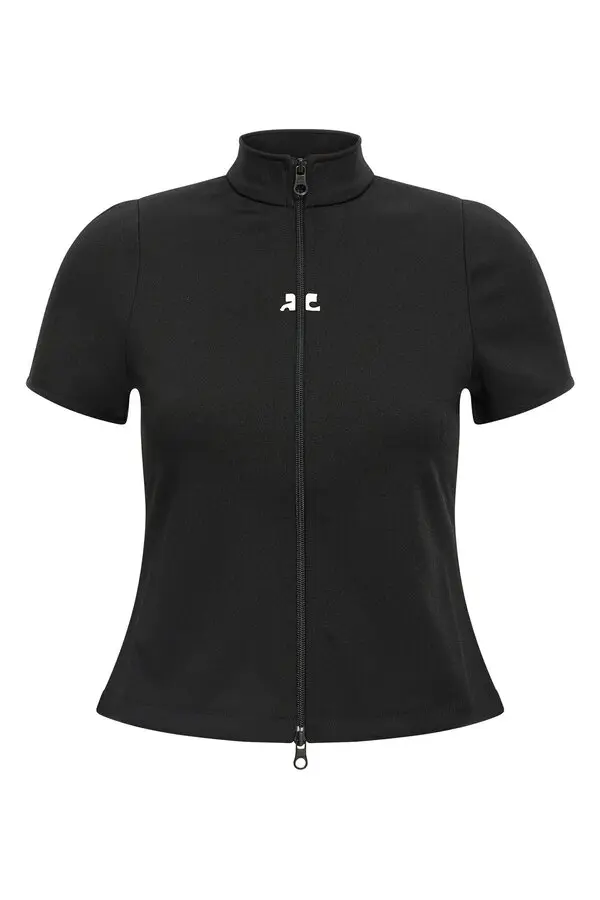 COURREGES Interlock Zipped Top
