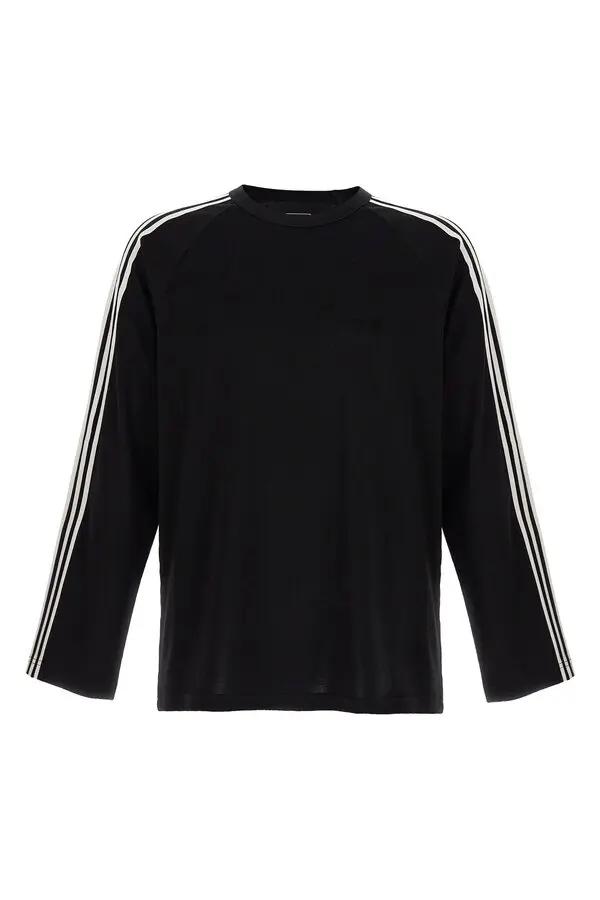 Y3 Long Sleeve Tee 3-stripes' T-shirt