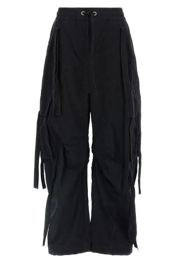 Dolce & Gabbana Waxed Faille Cargo Trousers