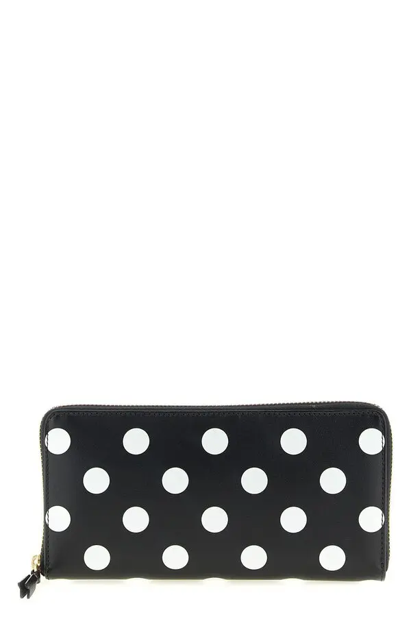 Comme Des Garçons Polka Dots Printed' Wallet
