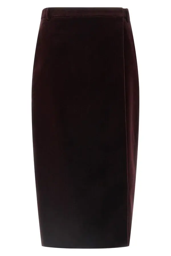 Saint Laurent Velvet Skirt