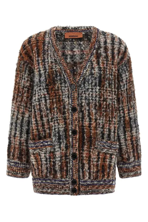 Missoni Bouclé Wool Cardigan - Multi