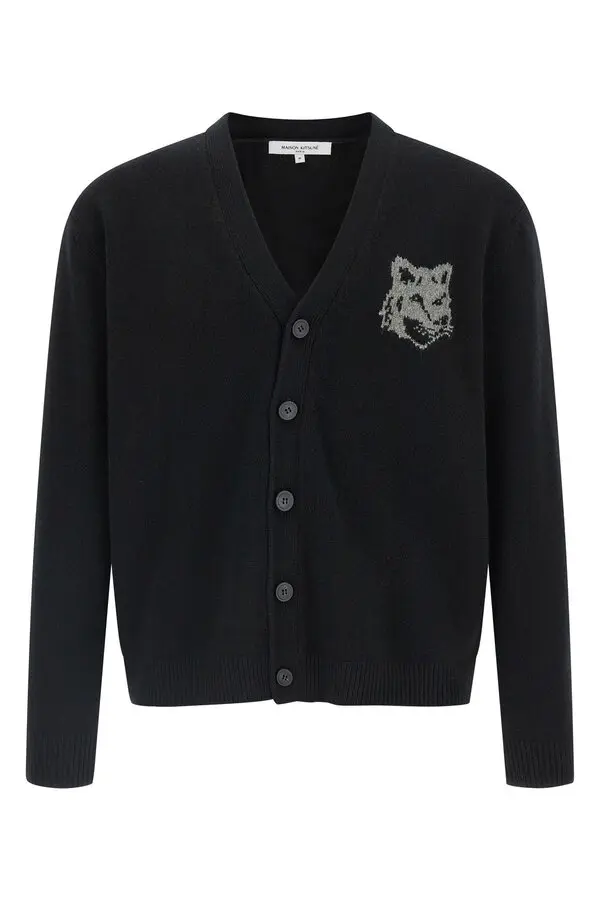Maison Kitsuné Fox Head' Cardigan