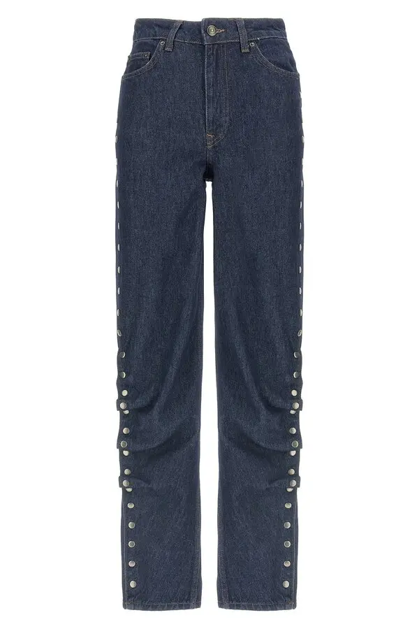 ROTATE BY BIRGER CHRISTENSEN Denim Buttoned' Jeans