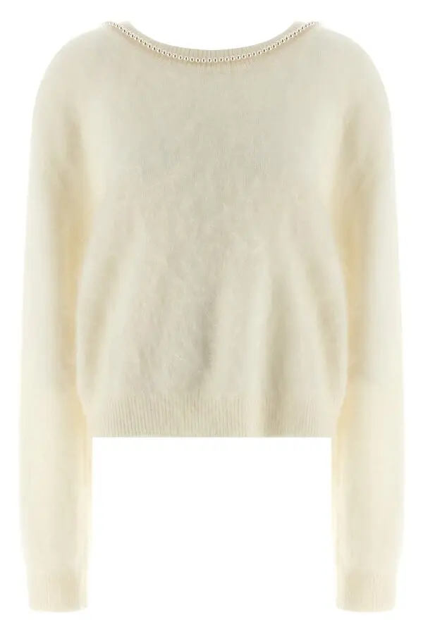 Bernadette Solène Cashmere Sweater - White