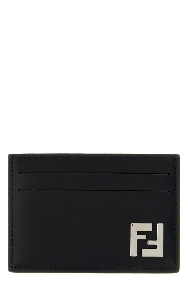 Fendi Slim Squared Ff' Card Holder