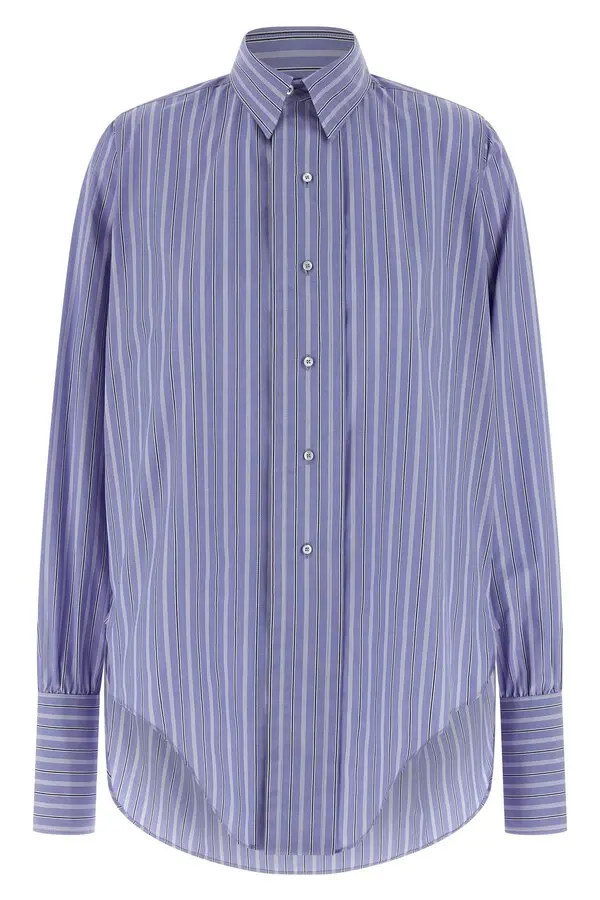 MAISON MARGIELA Striped Cotton Shirt