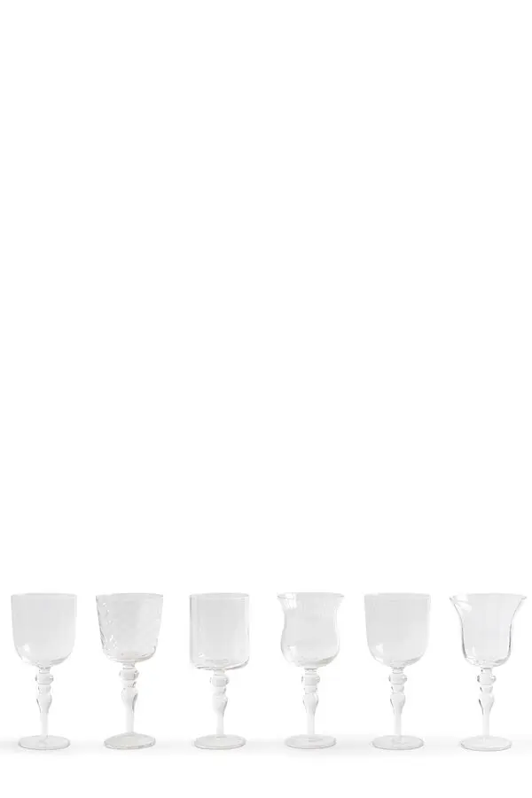 BITOSSI Set 6 Calici Assorted Shapes