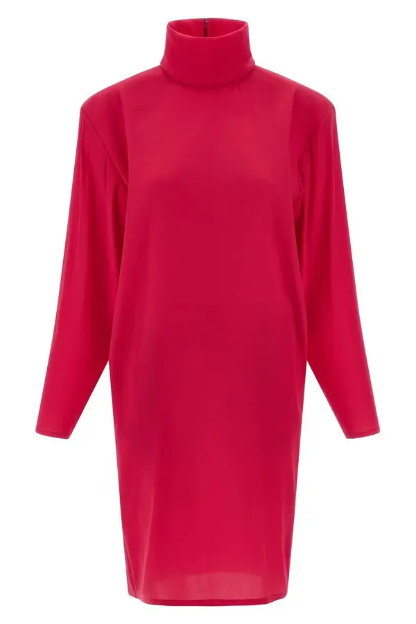 Saint Laurent Structured Shoulder Dress