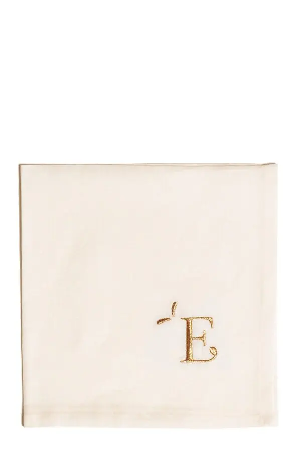 BITOSSI E' Letter Napkin - White