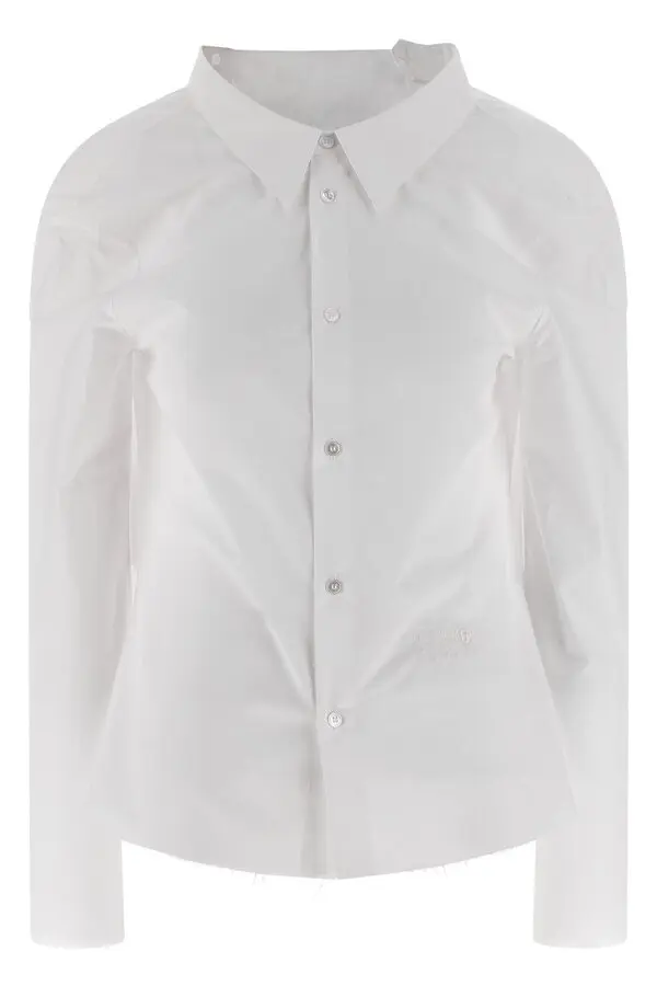 MAISON MARGIELA Numeric Signature Embroidered Shirt