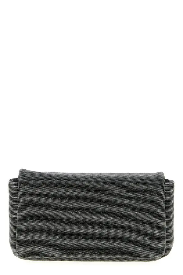 Brunello Cucinelli Precious Leather Clutch Bag
