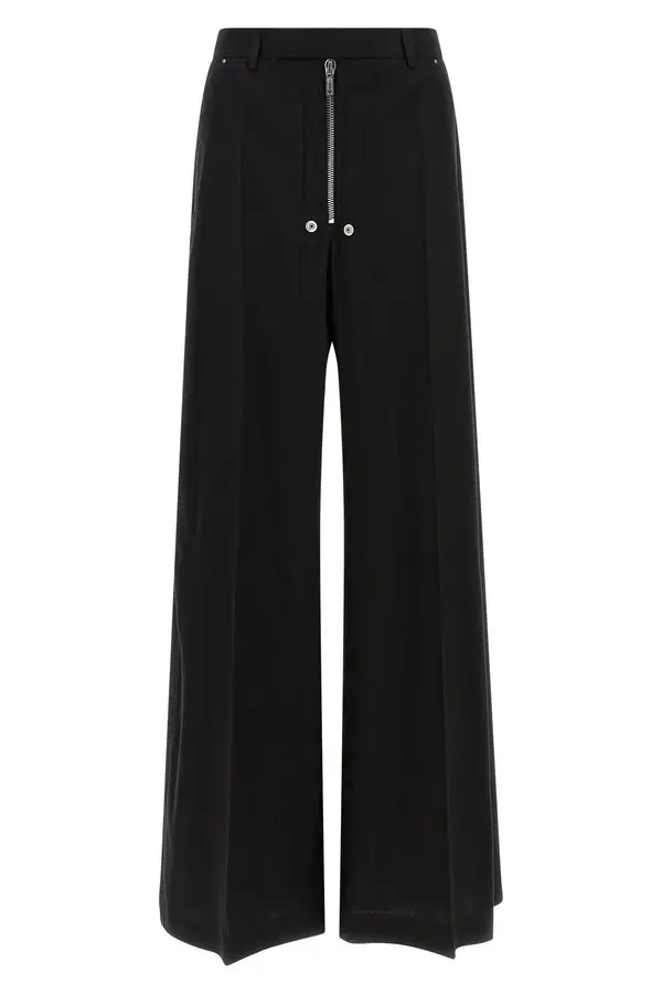 Rick Owens Tailored Wide Belas Trousers