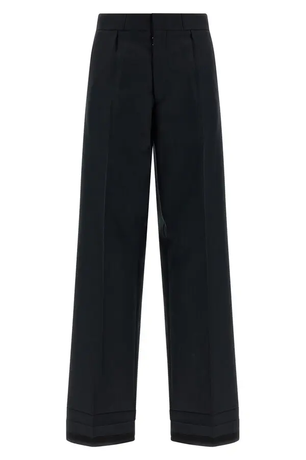 MAISON MARGIELA Herringbone Tailored Trousers