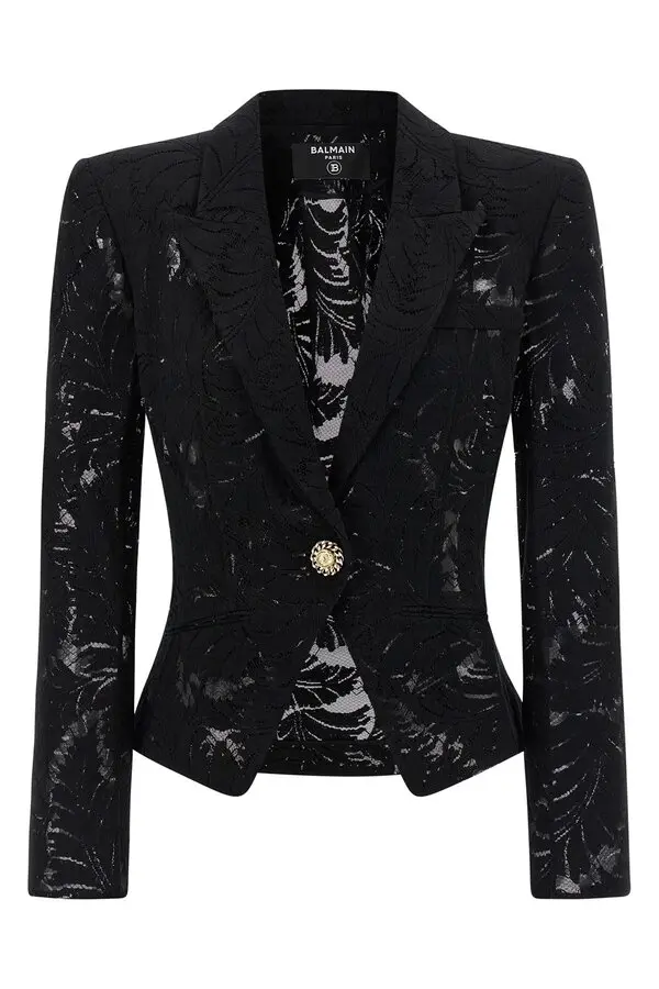 Balmain Lace Blazer