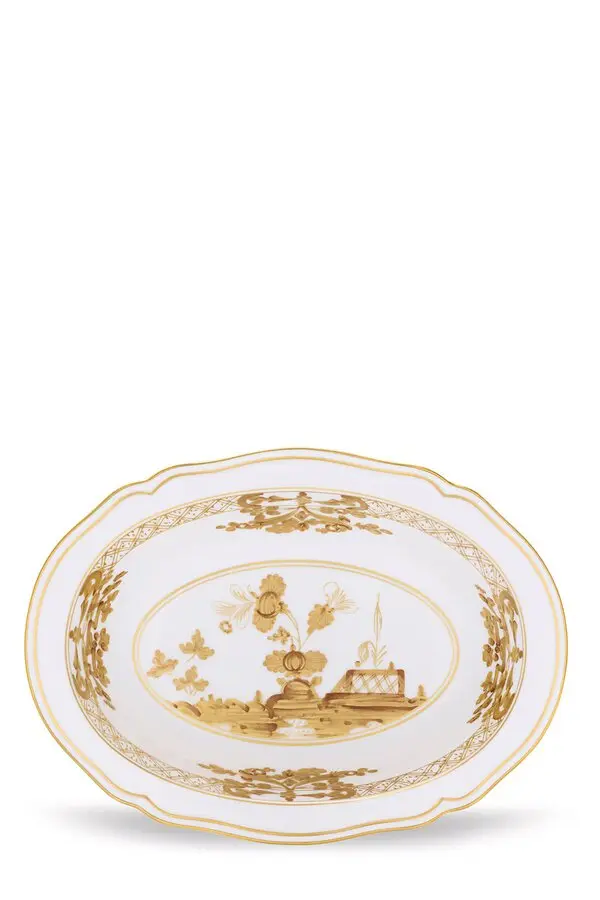 GINORI 1735 Oriente Italiano' Oval Bowl ⌀ 25.3 Cm