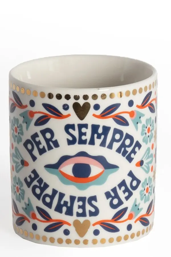 BITOSSI Porcelain 'per Sempre' Mug