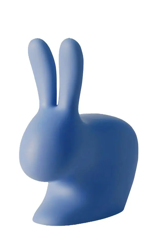 QEEBOO Rabbit Xs' Door Stop - Light Blue