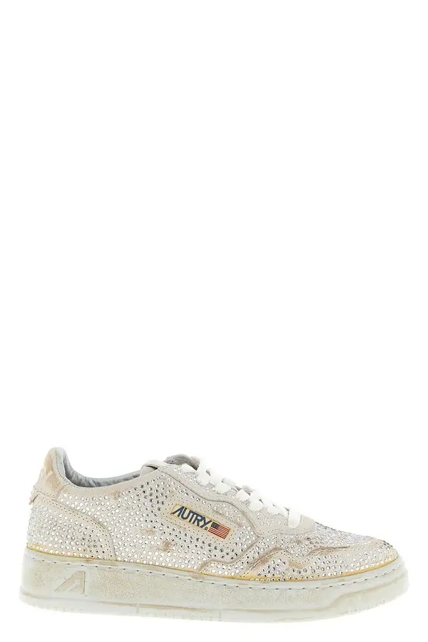 AUTRY Medalist' Capsule 'bloom' Sneakers - Beige