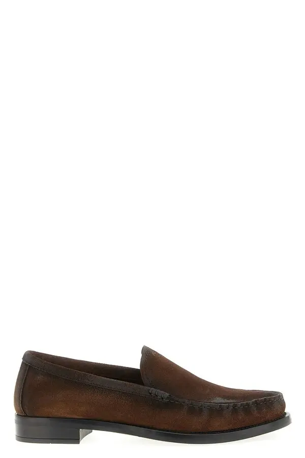 Prada Suede Loafers