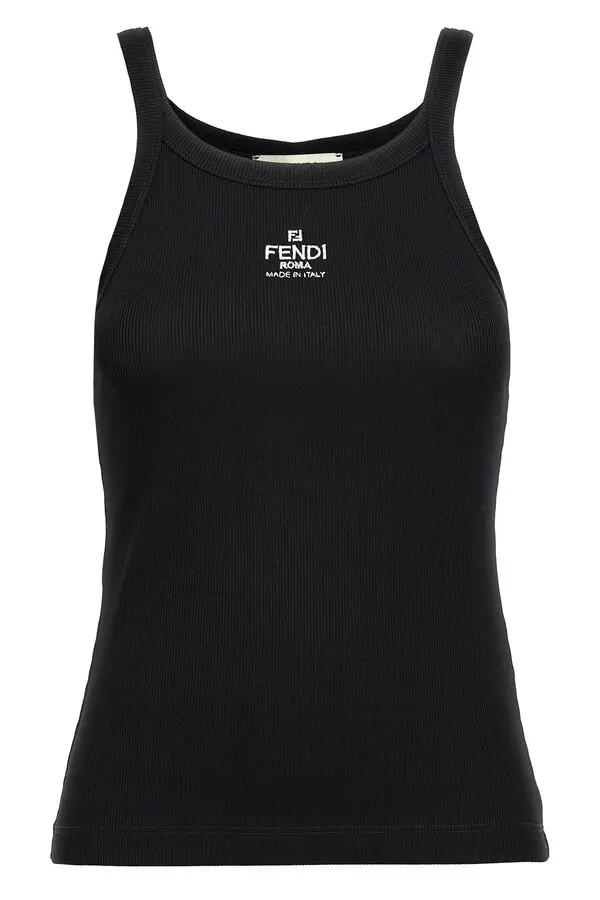 Fendi Logo Tank Top