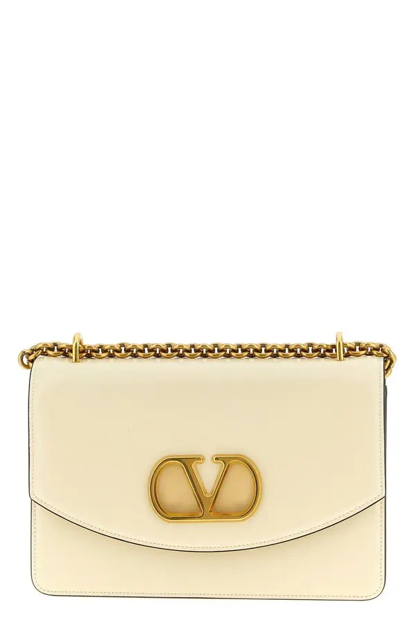 Valentino Garavani Vain Shoulder Bag - White