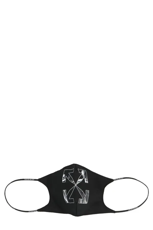 Off-White Caravaggio Arrow' Mask - Black