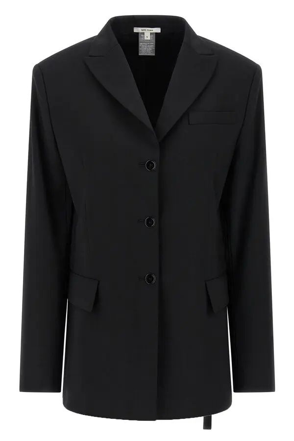 NENSI DOJAKA Belt Blazer