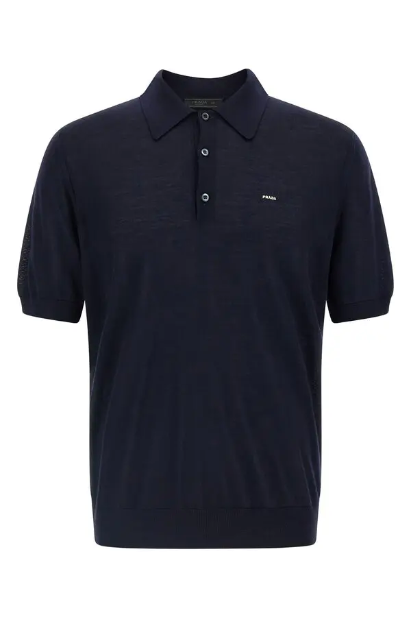 Prada Wool Polo Shirt