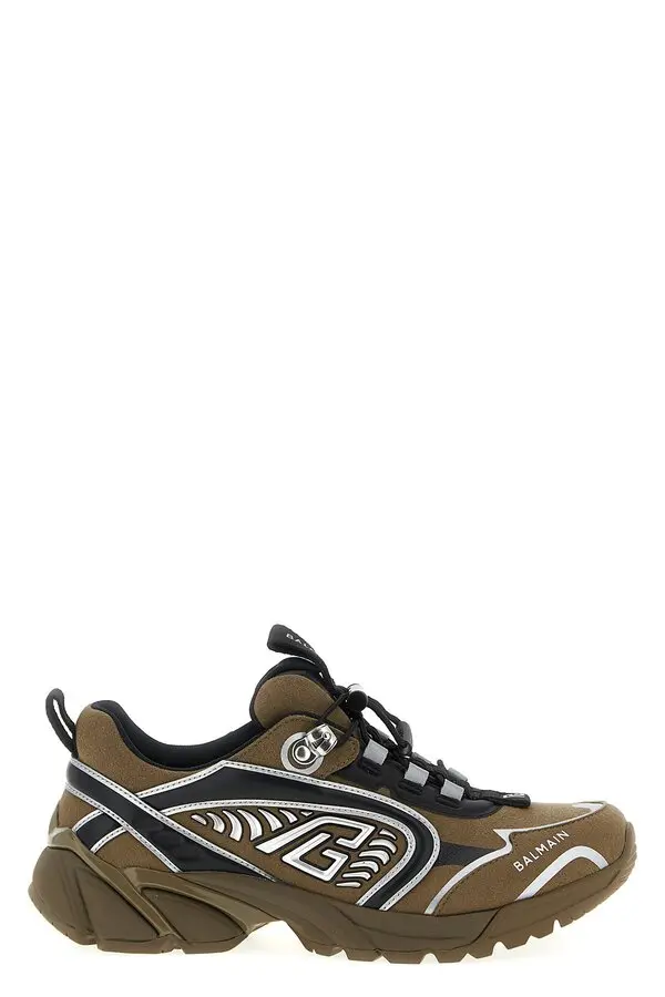 Balmain Cosmic Dust Sneakers - Green