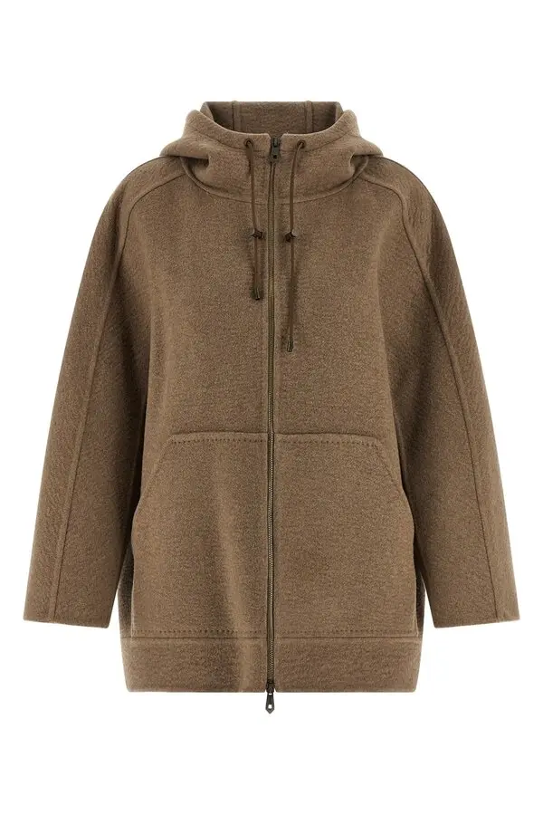 Max Mara Gradi Cashmere Coat - Brown