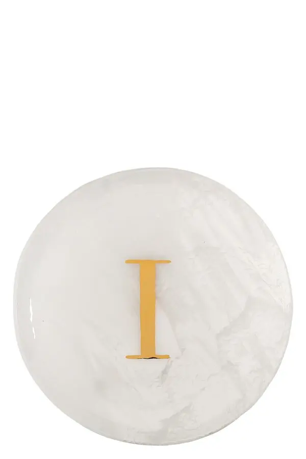 VETROFUSO I' Plate - White