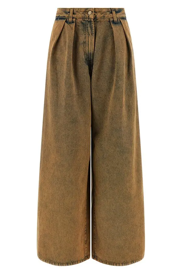 Alanui Wide Leg Denim Jeans