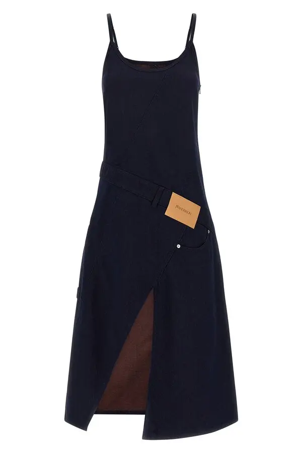 J.W.ANDERSON J. W.anderson 'twisted Workwear' Dress - Blue