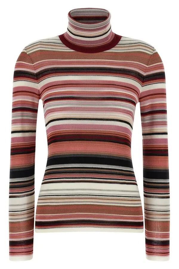 Missoni Striped Turtleneck Sweater