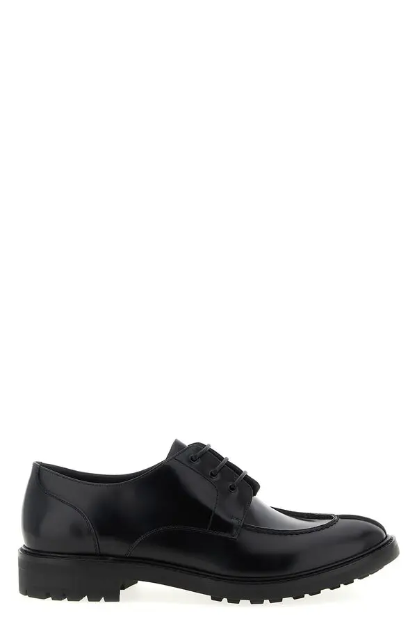 Saint Laurent Lino Smooth Leather Derby Shoes