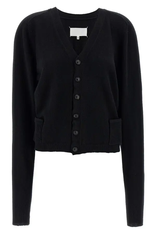 MAISON MARGIELA Four Stitches' Cardigan - Black
