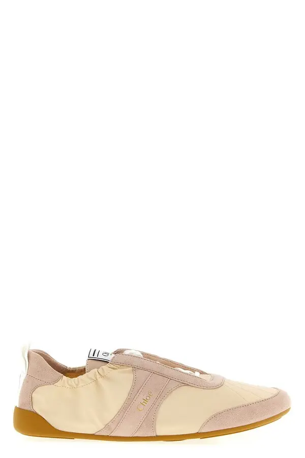 Chloé Kick Sneakers - Beige