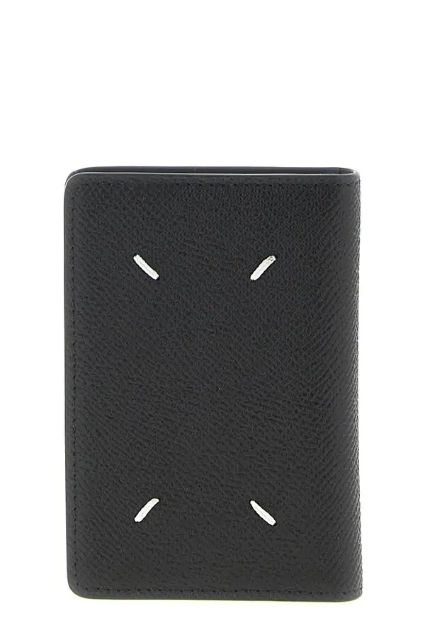 MAISON MARGIELA Stitching' Card Holder - Black