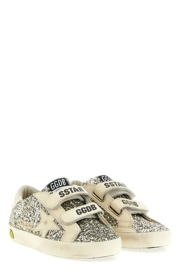 GOLDEN GOOSE Old School Sneakers - Silver