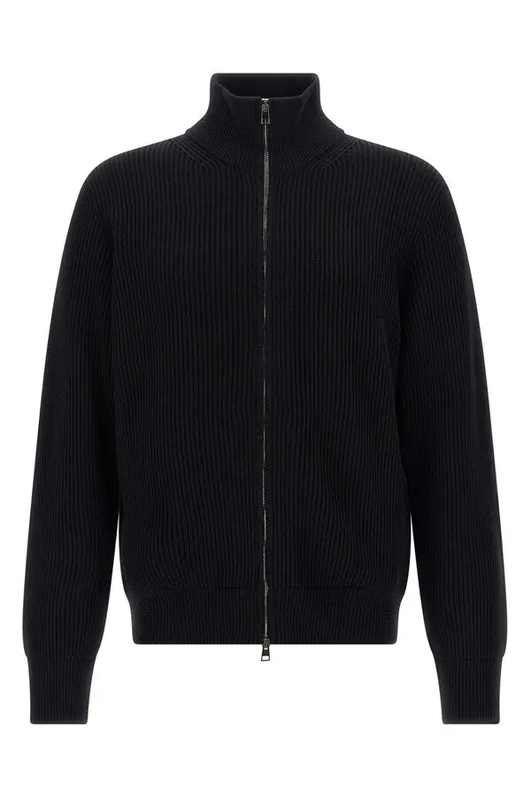 ROBERTO COLLINA Ribbed Cardigan