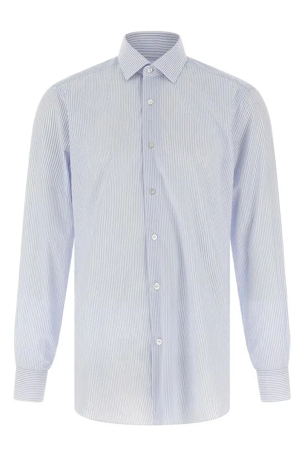 BARBA NAPOLI Striped Shirt